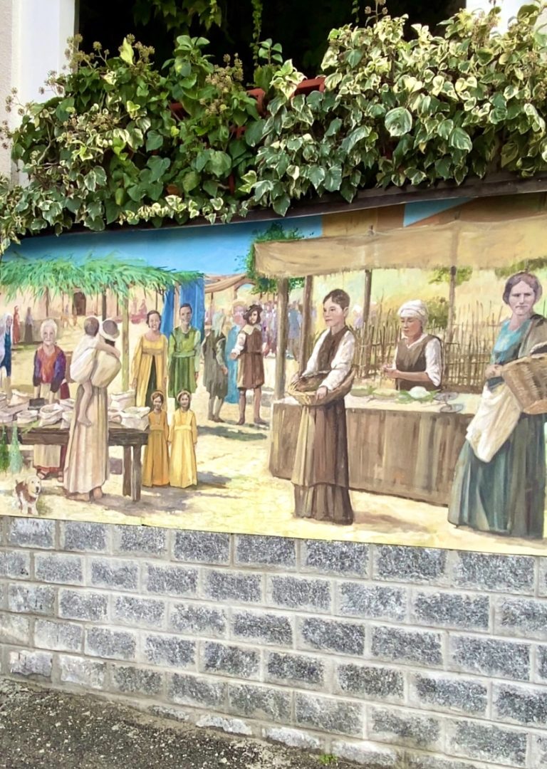 Esplorando Fontanile il paese dei murales - La Principessa dei Viaggi